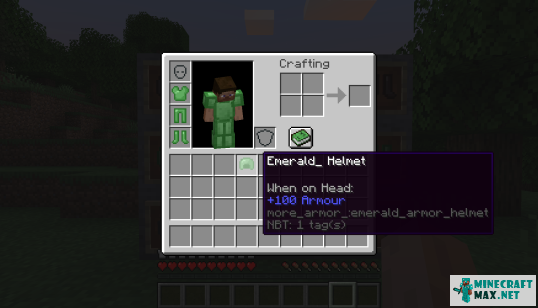 Emerald Helmet | How to craft emerald helmet in Minecraft | Minecraft Wiki
