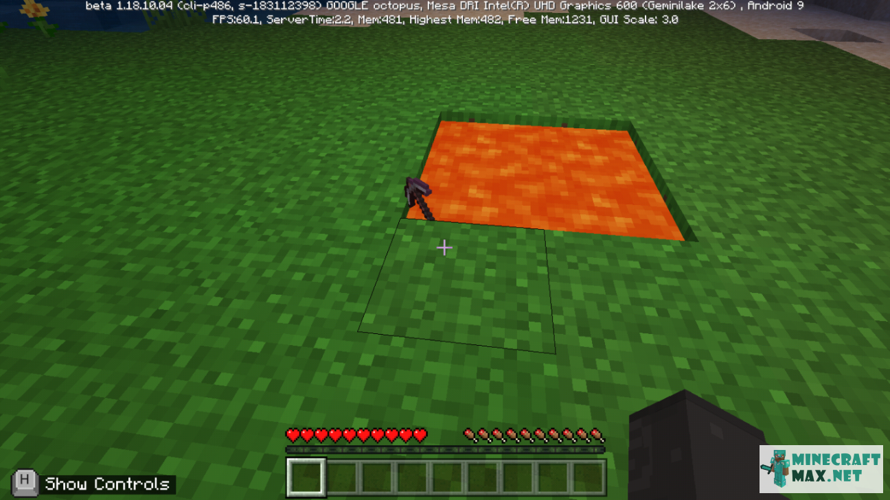 Craft a netherite pickaxe and throw it into the lava | Quests for Minecraft