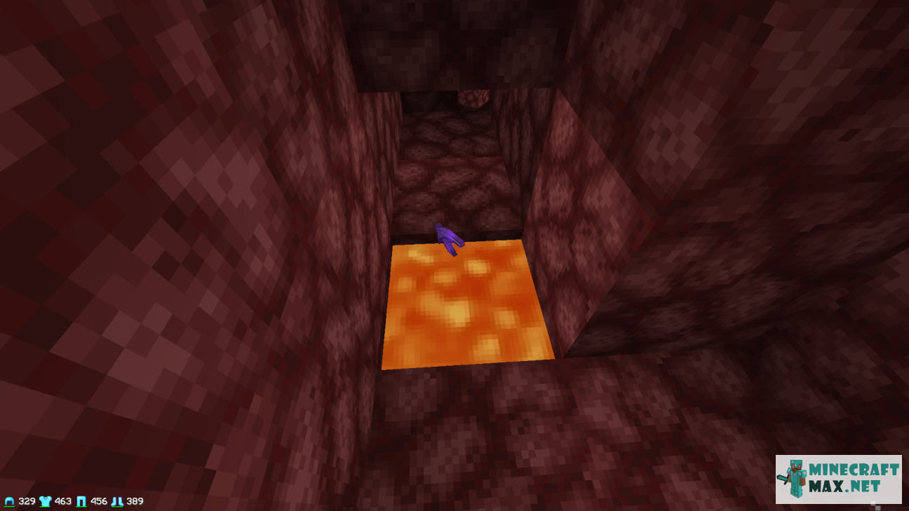 Craft a netherite pickaxe and throw it into the lava | Quests for Minecraft