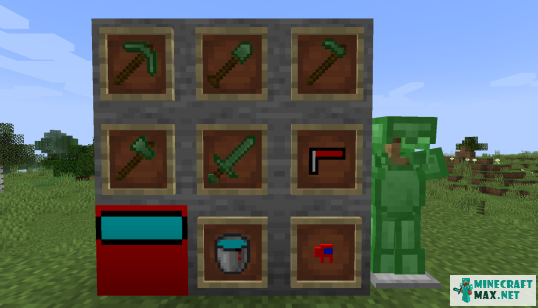 Sus Bucket | How to craft sus bucket in Minecraft | Minecraft Wiki